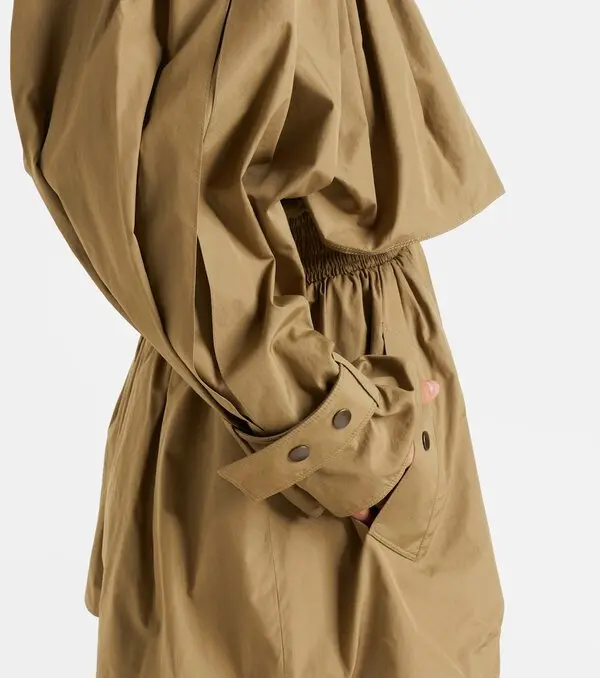 Chloé Cotton Poplin Trench Coat