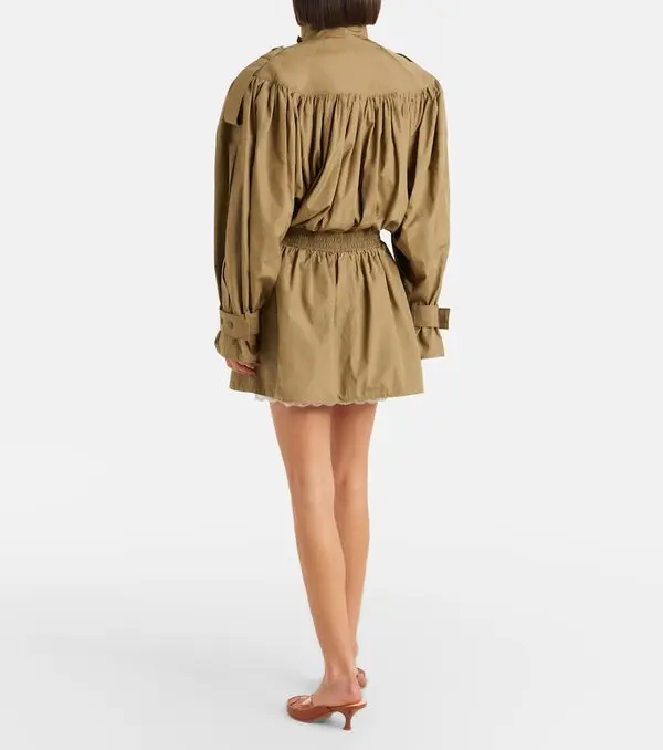 Chloé Cotton Poplin Trench Coat