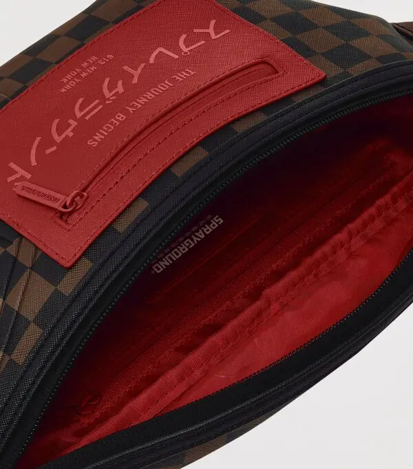 SPRAYGROUND Check Redemption Cross-body Bag