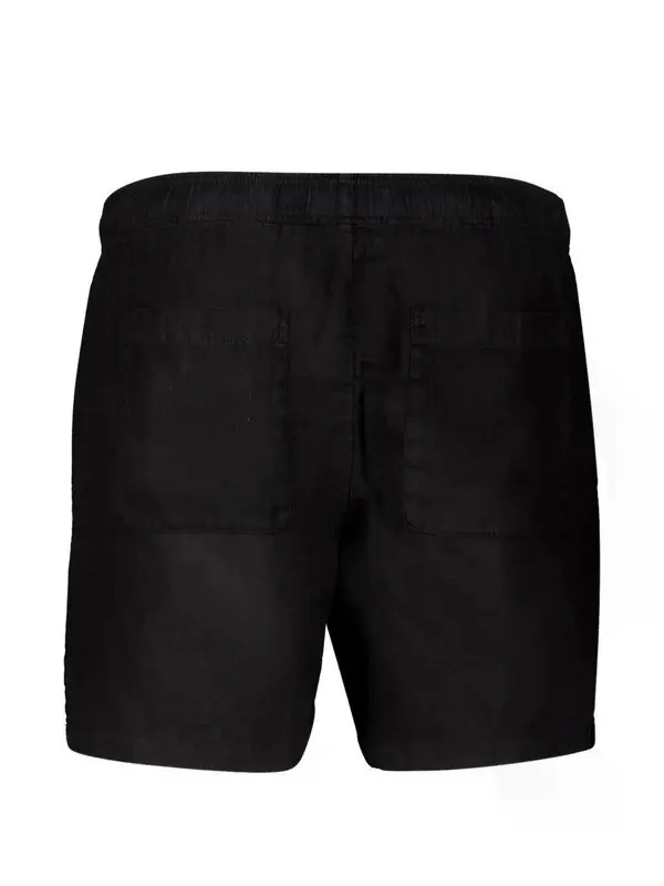 JAMES PERSE Drawstring Linen Shorts