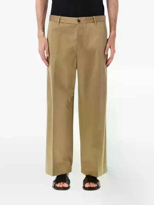 NINE:INTHE:MORNING Thiago Chino Trousers - Neutrals