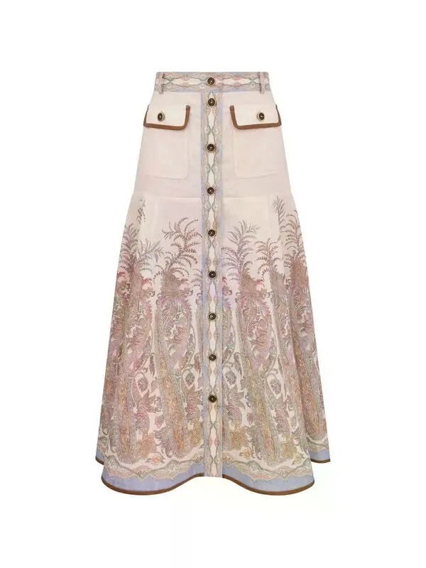 Zimmermann Alchemy A-line Skirt