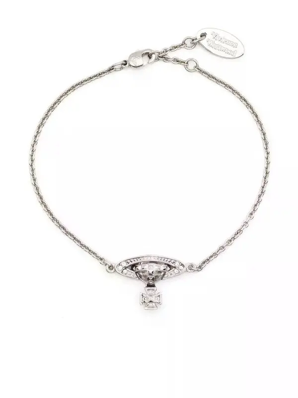 VIVIENNE WESTWOOD Orb Charm Bracelet - Silver