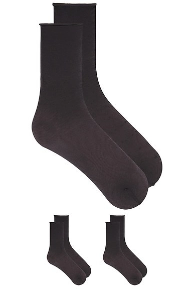 Swedish Stockings Lina Sheer Socks - Black