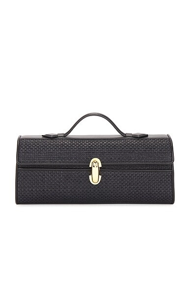 Savette Slim Symmetry Pochette Bag - Black