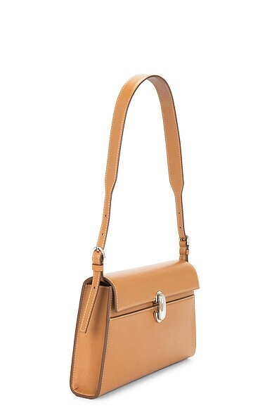 Savette Symmetry Shoulder Bag - Saddle