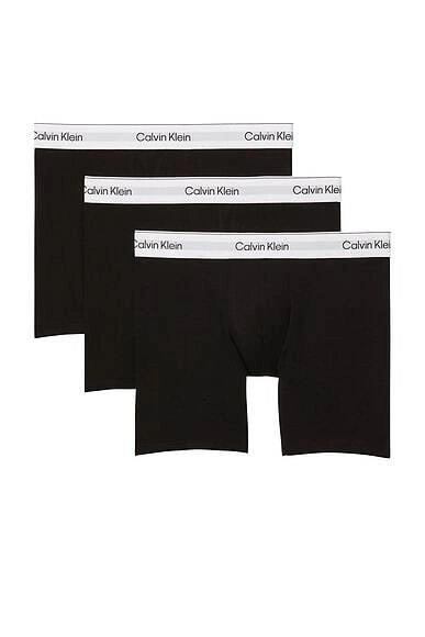 Calvin Klein Boxer Brief 3 Piece Set - Black