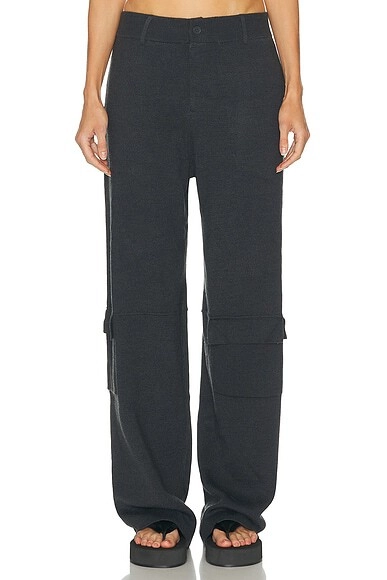 AYA MUSE Knit Cargo Pants