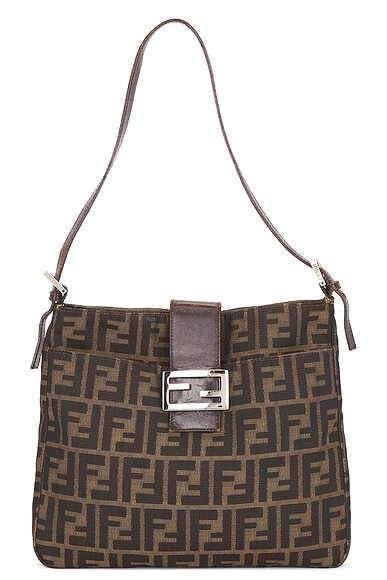 Fendi Zucca Monogram Shoulder Bag