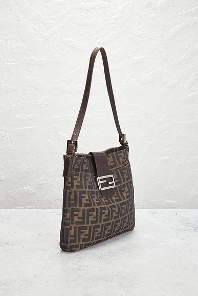 Fendi Zucca Monogram Shoulder Bag