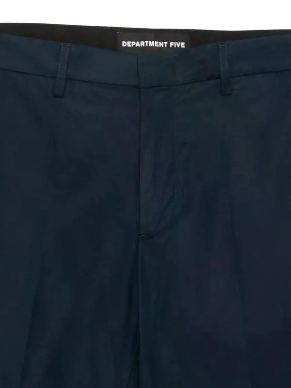 DEPARTMENT 5 Warren Logo-patch Trousers - Blue