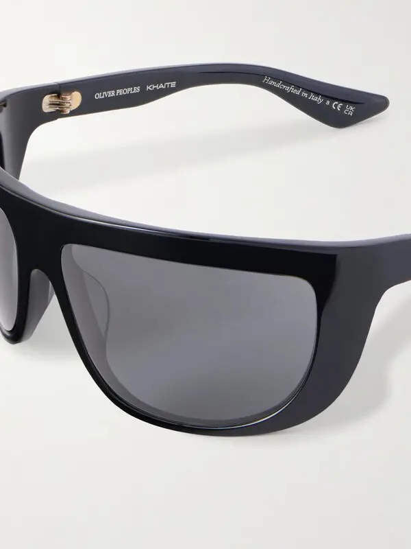 Oliver Spencer X Khaite 1974c D-frame Acetate Sunglasses