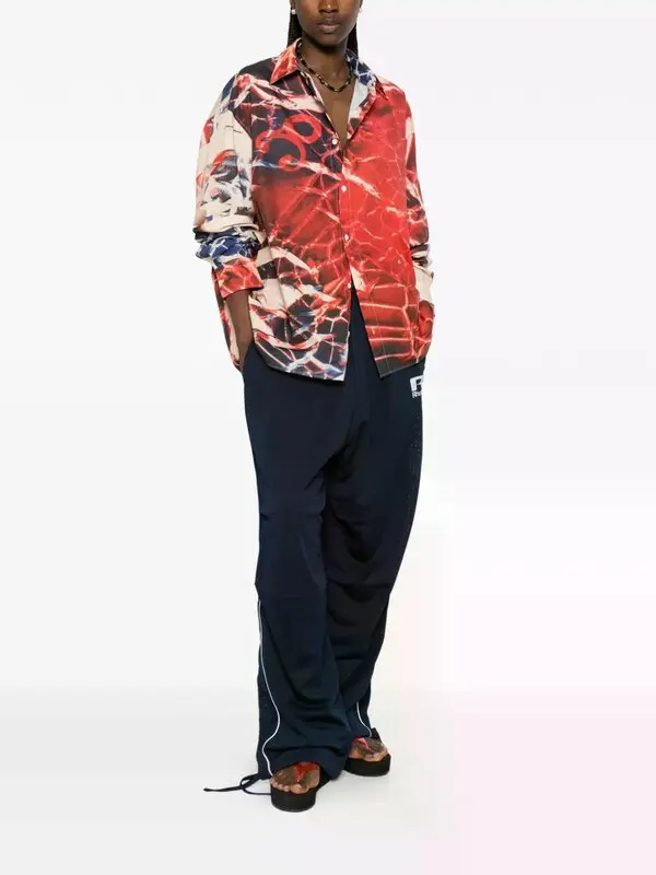 Études Studio X Maia Ruth Lee Graphic Print Oversized Shirt