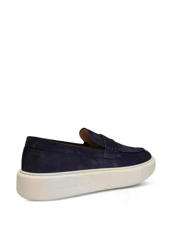 HENDERSON BARACCO Suede Slip-on Loafers