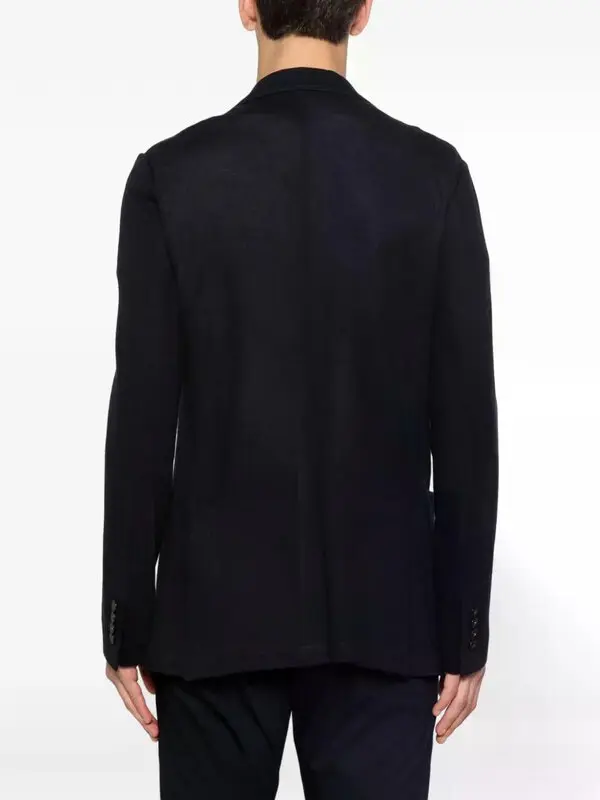 Canali Notched-lapel Patch-pocket Blazer