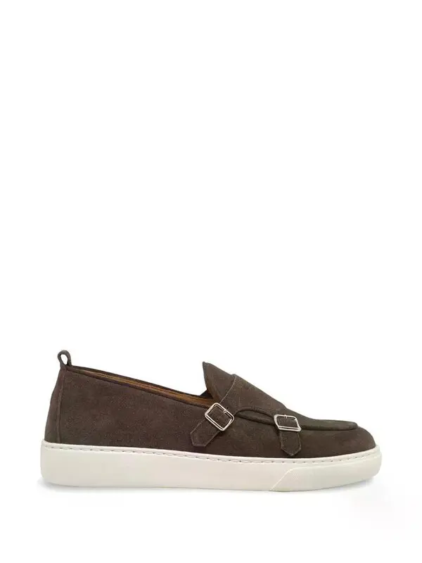 HENDERSON BARACCO Double Strap Loafers - Brown