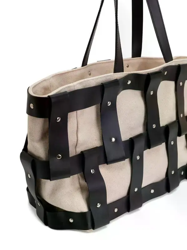 Gimaguas Studded Caged Tote Bag