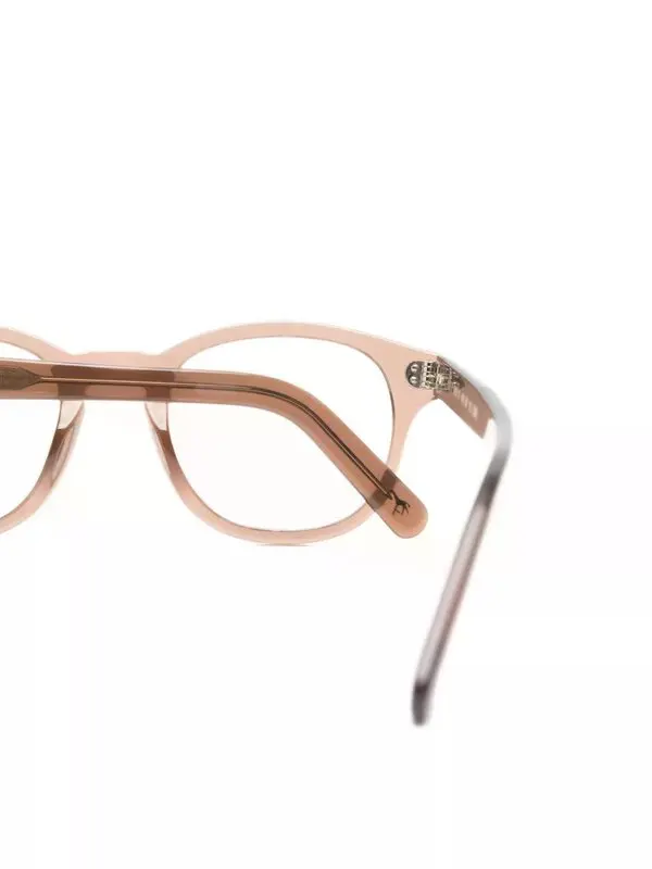 L.g.r Fez Bold Round-frame Eyeglasses