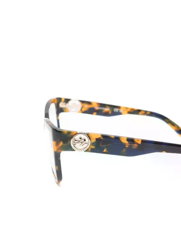 Longchamp Tortoiseshell-effect Cat-eye Glasses