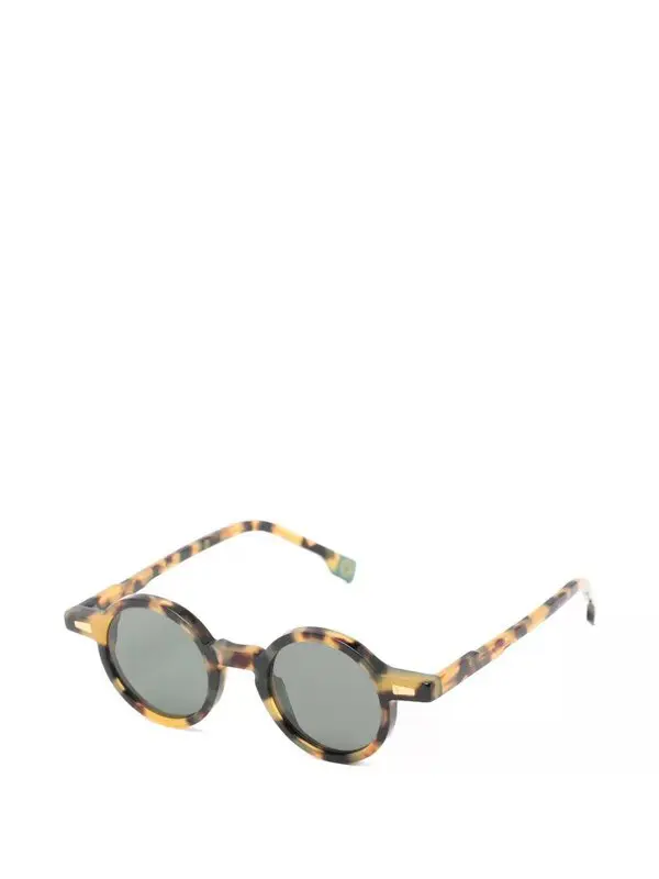 KYME Lupe Round-frame Sunglasses