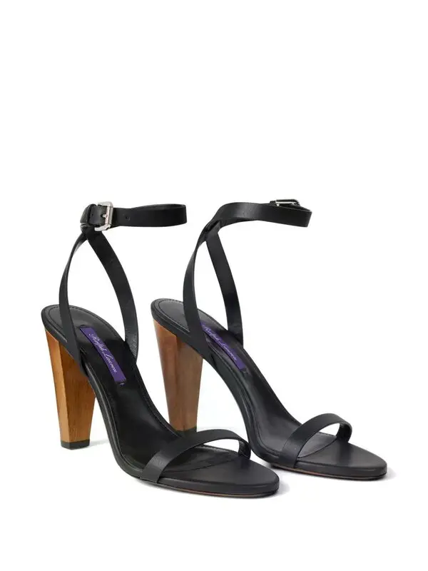 Ralph Lauren Strappy Buckled High-heeled Sandals