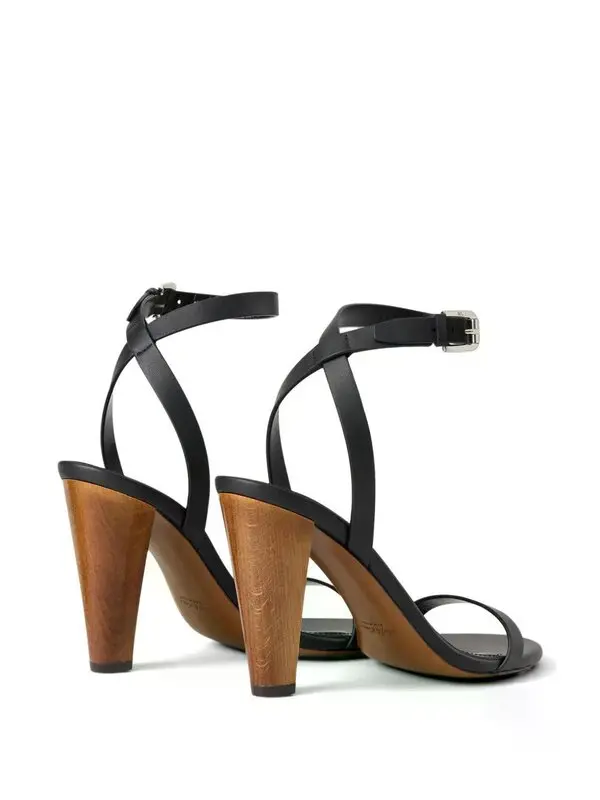 Ralph Lauren Strappy Buckled High-heeled Sandals