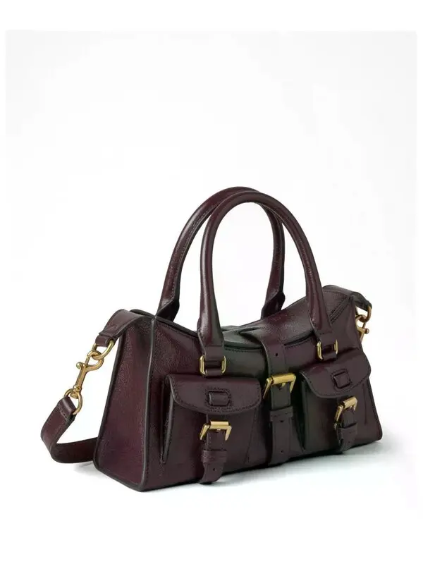 Mulberry Mini Roxanne Tote Bag - Red