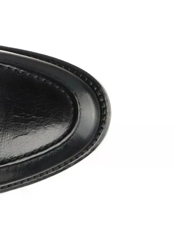 CORVARI Tassel Detail Leather Loafers