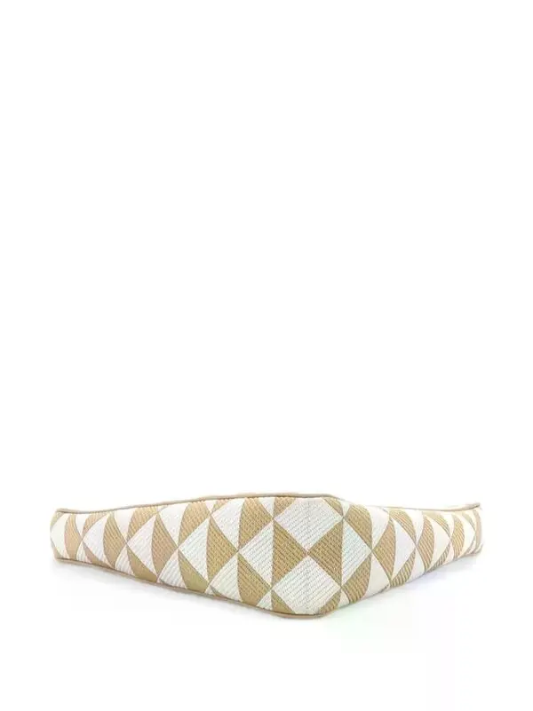 Prada Triangle Jacquard Mini Shoulder Bag