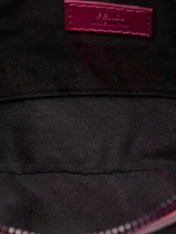 Fendi 2000-2010 Zucchino Canvas Pouch