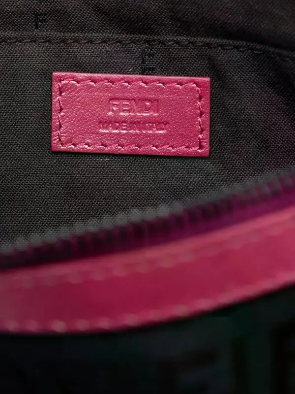 Fendi 2000-2010 Zucchino Canvas Pouch