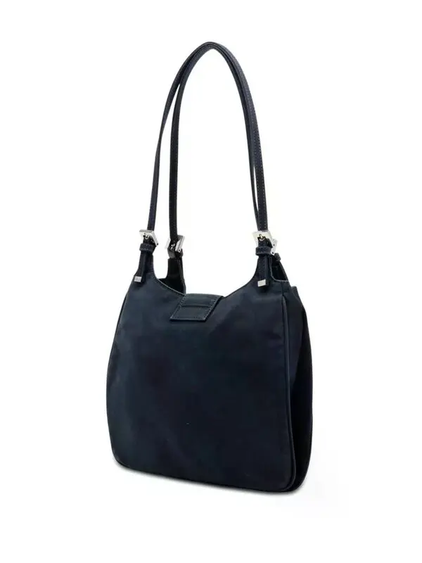 Fendi Ff Marble Canvas Shoulder Bag