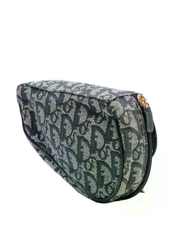 Dior Diorissimo Canvas Saddle Pouch