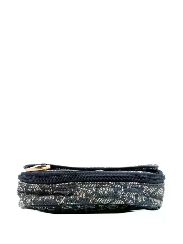 Dior Diorissimo Canvas Saddle Pouch