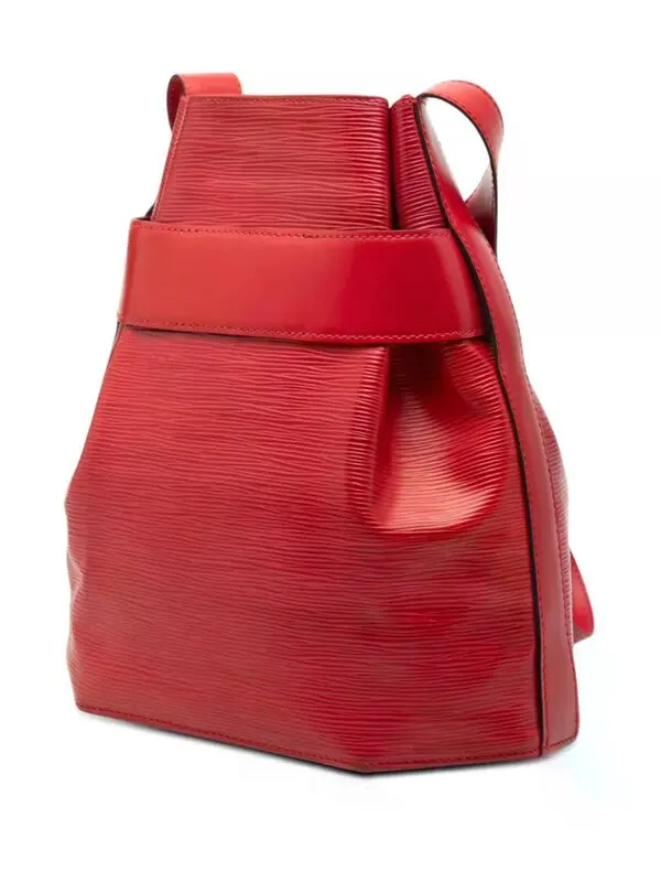 LOUIS VUITTON 1996 Epi Sac D Epaule Bucket Bag - Red