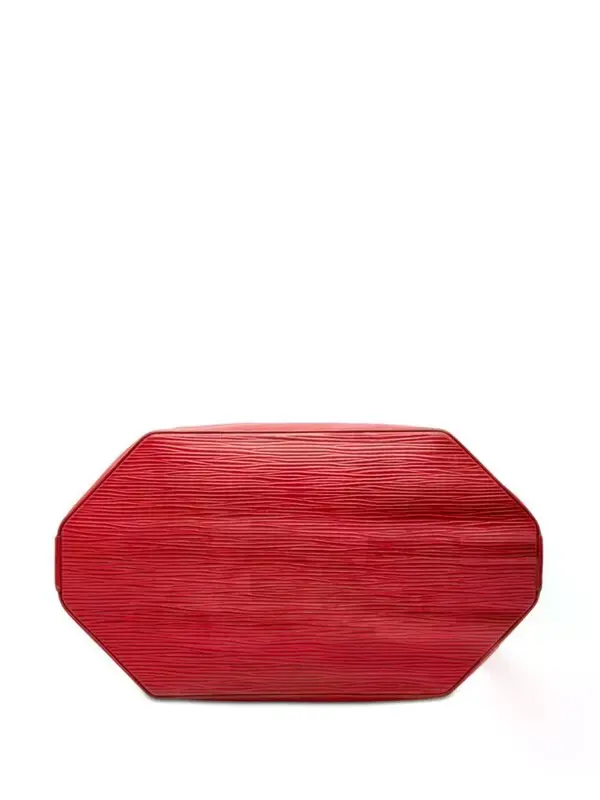 LOUIS VUITTON 1996 Epi Sac D Epaule Bucket Bag - Red