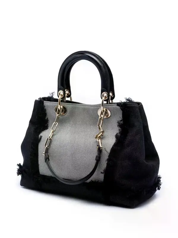 Dior Denim Patch D Light Satchel