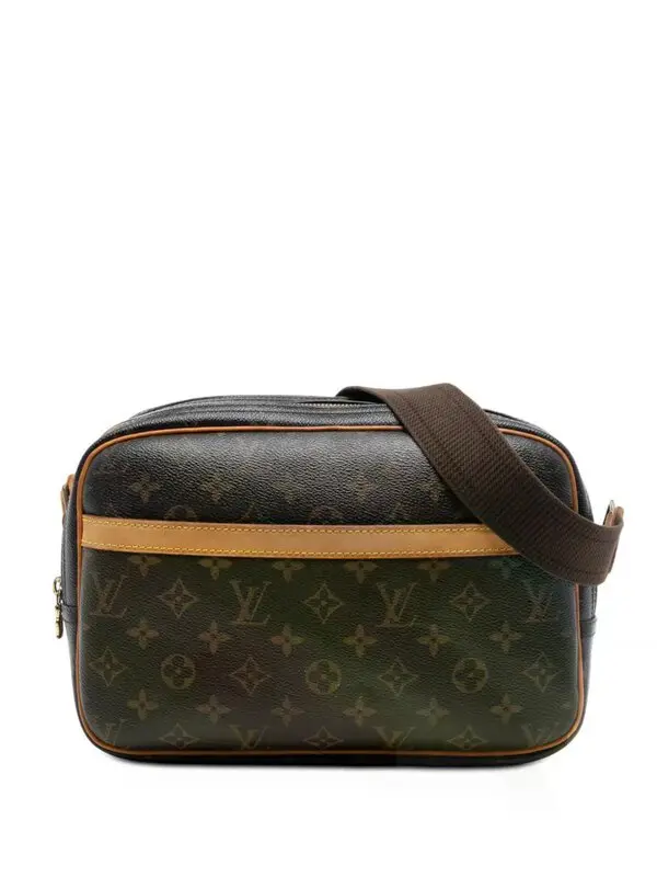 LOUIS VUITTON 2003 Monogram Reporter Pm Crossbody Bag
