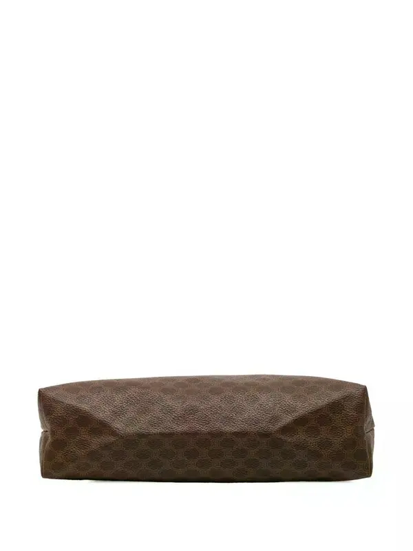 Celine Macadam Coated Canvas Clutch Bag