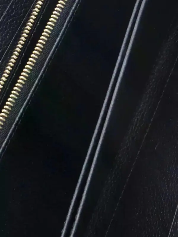 LOUIS VUITTON 2021-2026 Bicolor Monogram Empreinte Zippy Wallet Long Wallets - Black