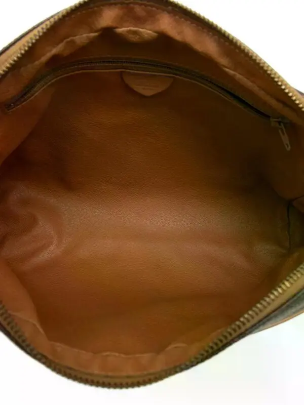Celine Macadam Coated Canvas Clutch Bag