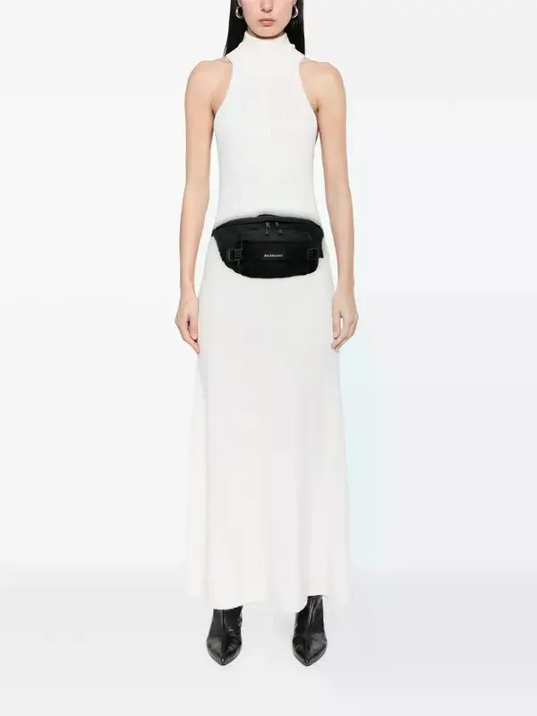 Balenciaga Nylon Army Belt Bag - Black