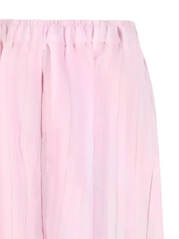 THELATEST Dora Pinstriped Trousers - Pink