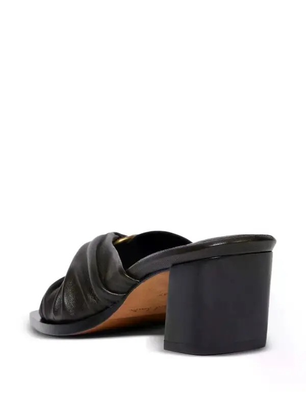 Paul Smith Monivae Knotted Leather Sandals - Black