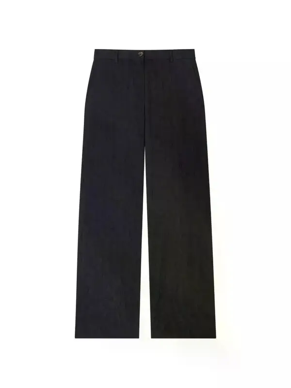 Paul Smith Seersucker Wide-leg Trousers