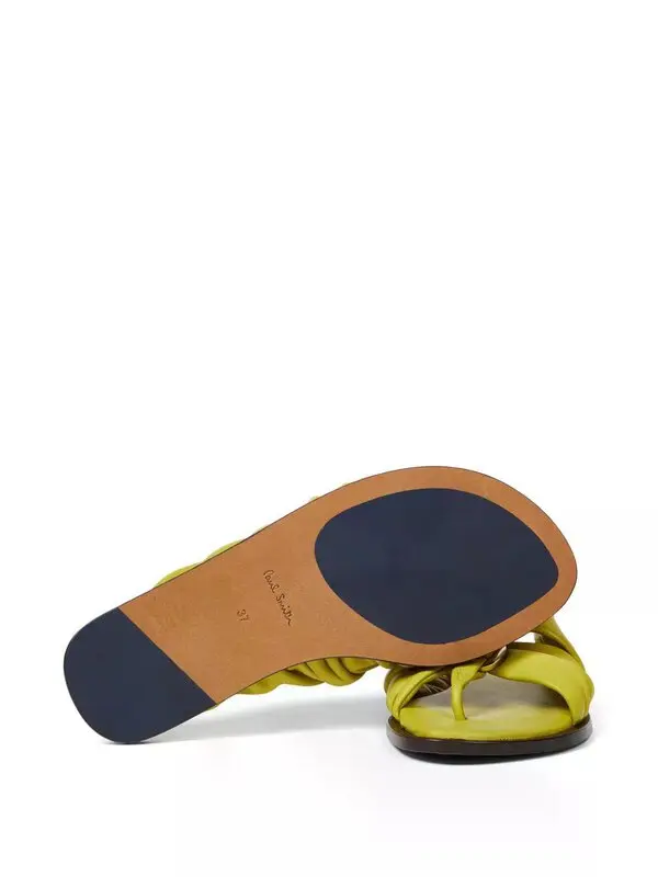 Paul Smith Lorrha Ruched Sandals - Green
