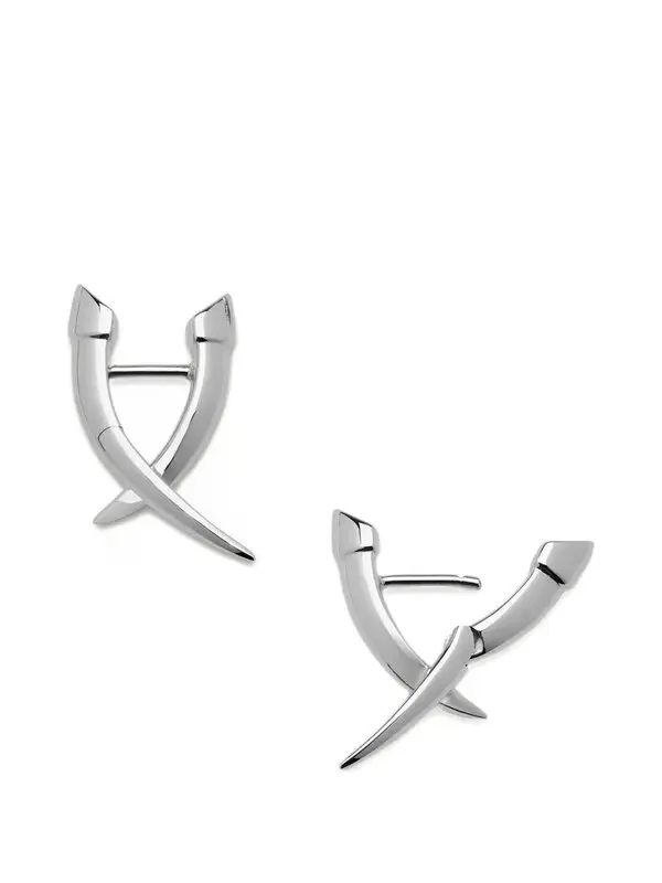 SHAUN LEANE Sabre Mini Crossover Earrings