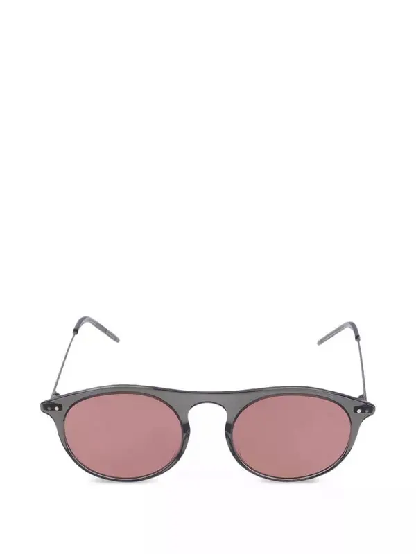 DELIRIOUS Round Frame Sunglasses - Grey