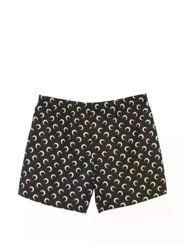MARINE SERRE Moon-print Swim Shorts