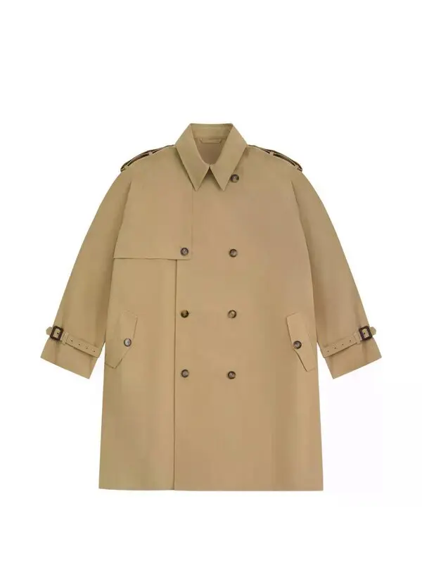 Gosha Rubchinskiy Double-breasted Belted Trench Coat